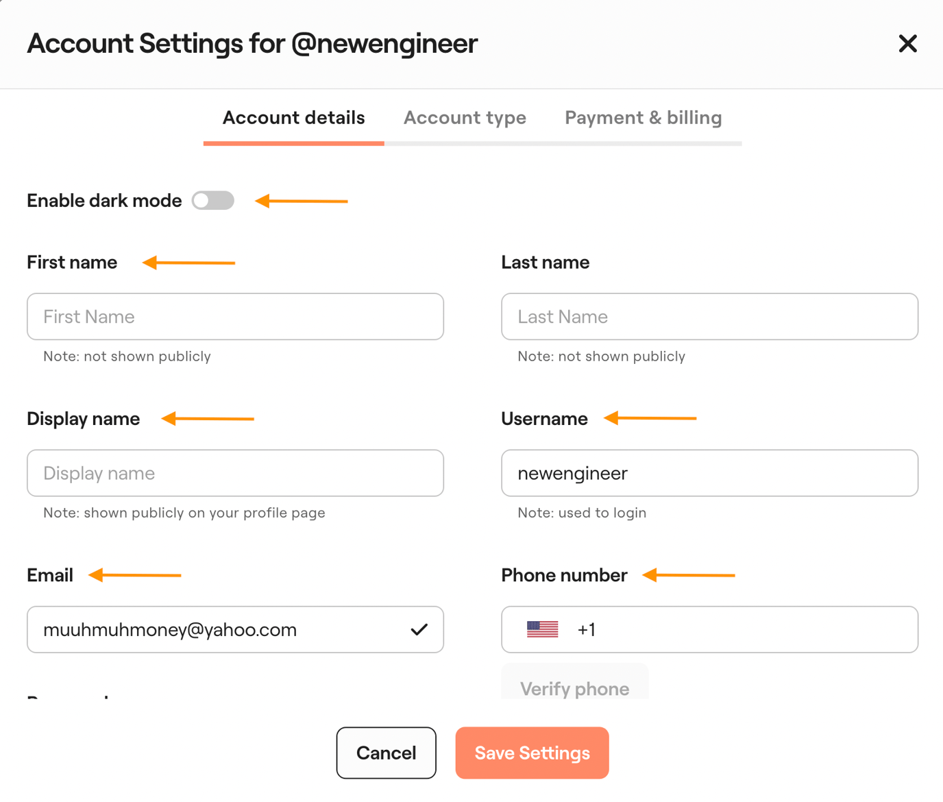 How do I edit my EngineEars profile as an Engineer?